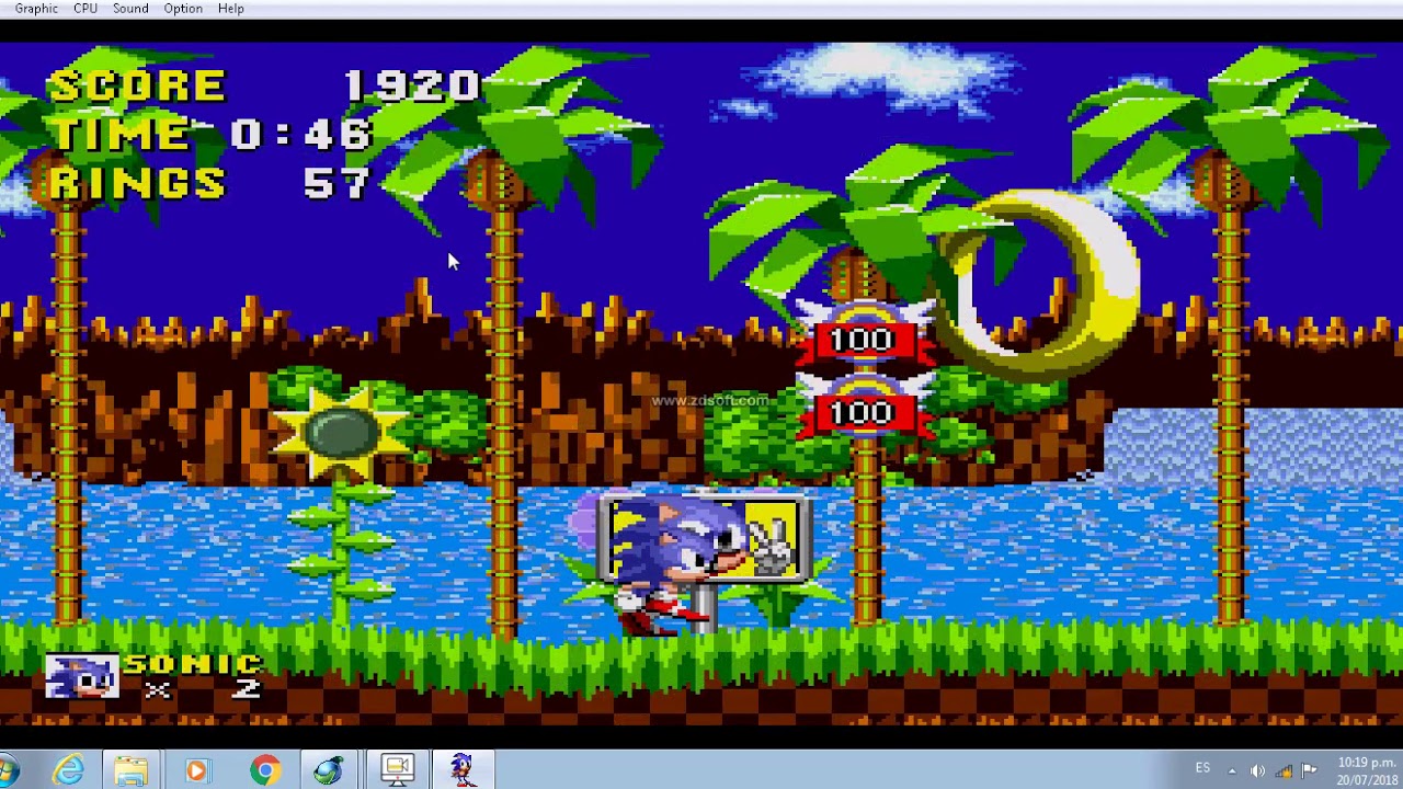 sonic con lag parte 1 :v las aventuras del sonic lageado - YouTube