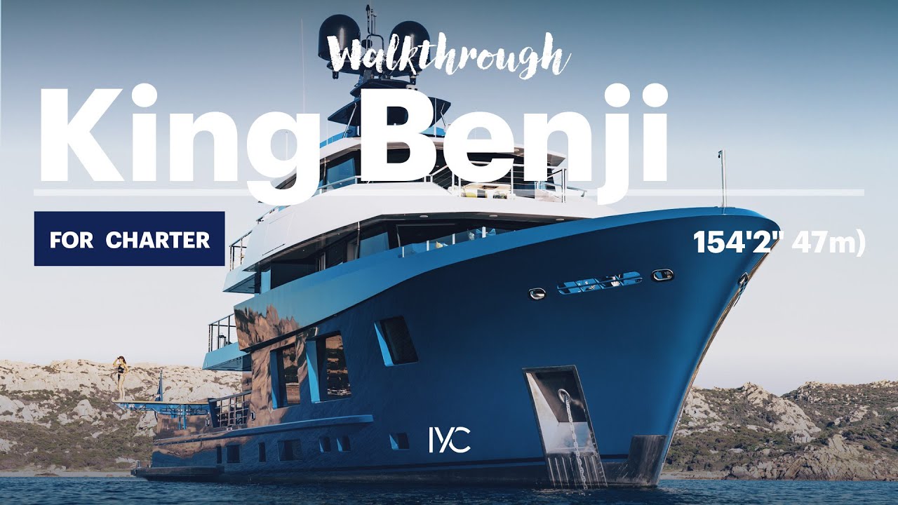 KING BENJI | The walkthrough of the 154'2" (47m) explorer yacht | For ...