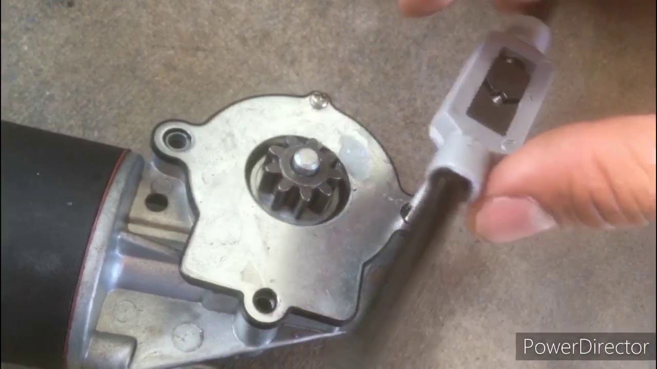 Ford Lincoln Window Motor Install - YouTube