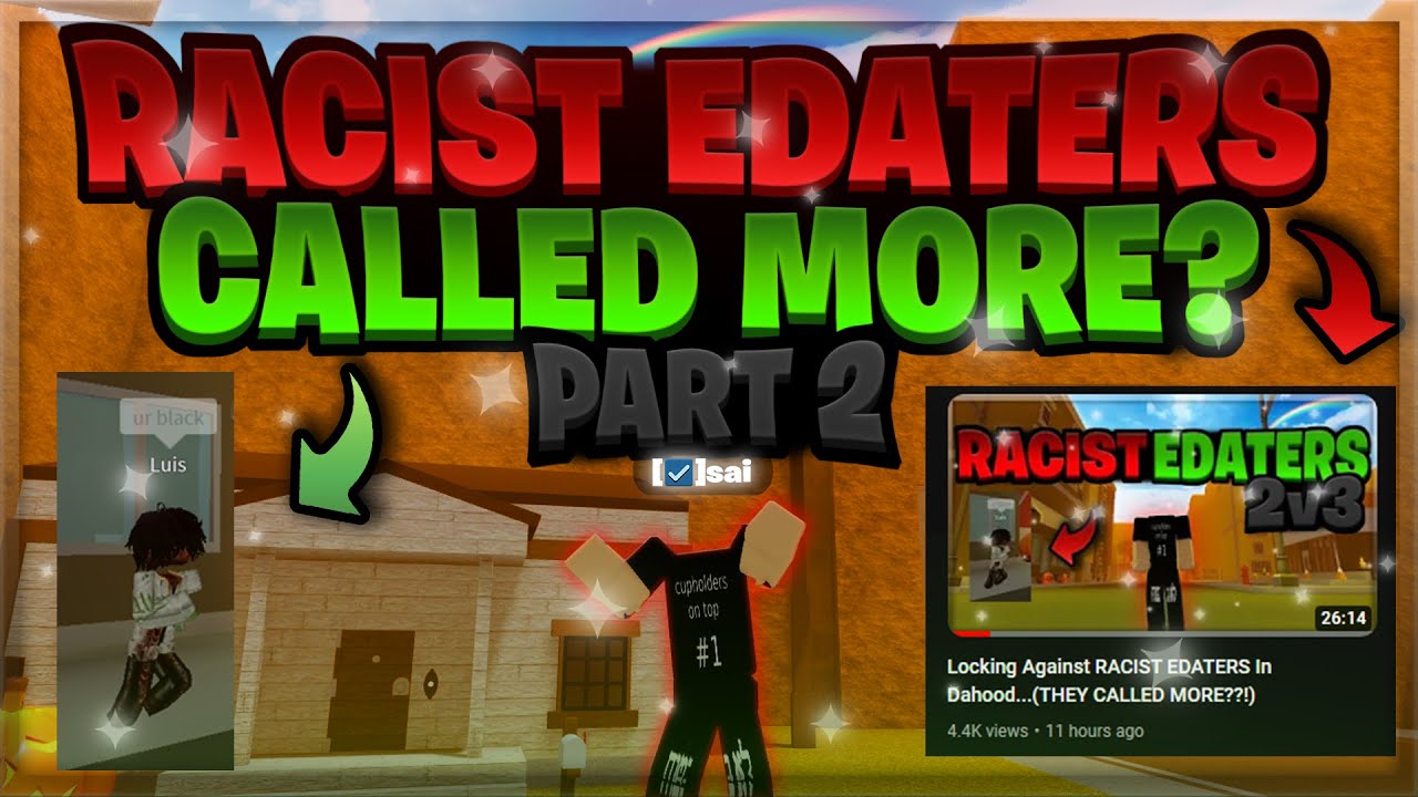 These R*CIST EDATERS In Dahood CALLED ON ME & @DasSync ... - YouTube