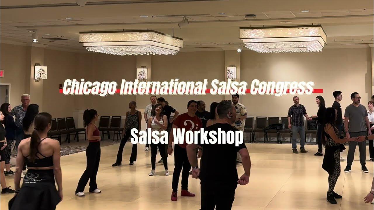 Gustavo and Krystal - Salsa on 1 Dance Class | CISC Workshop _ Part 2 ...