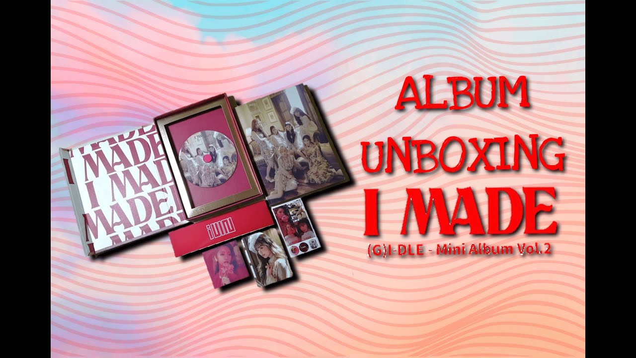 UNBOXING - 2nd Mini Album I MADE DE (G)I-DLE EN ESPAÑOL - YouTube