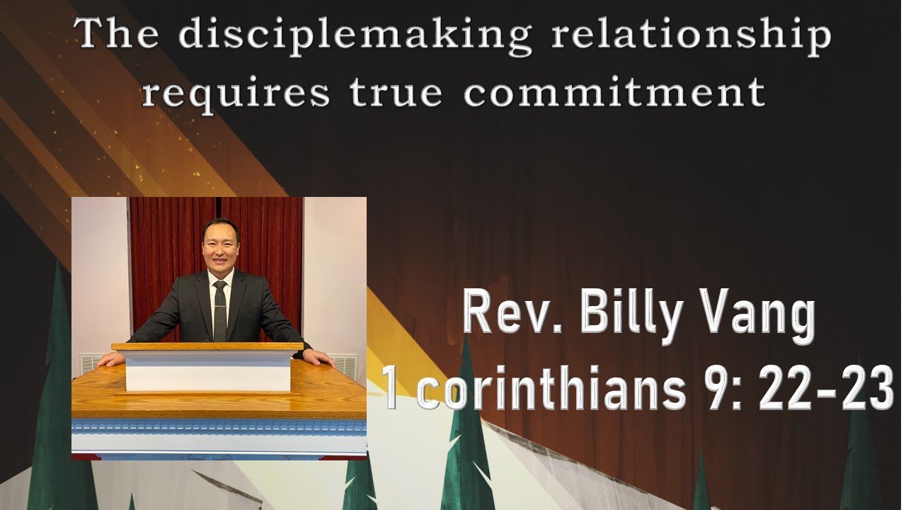 The Disciplemaking relationship requires true commitment - YouTube