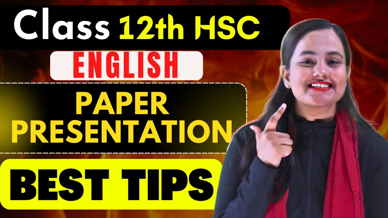 ENGLISH BEST PAPER PRESENTATION TIPS FOR Board Exam🔥| By ‪@shafaque ...