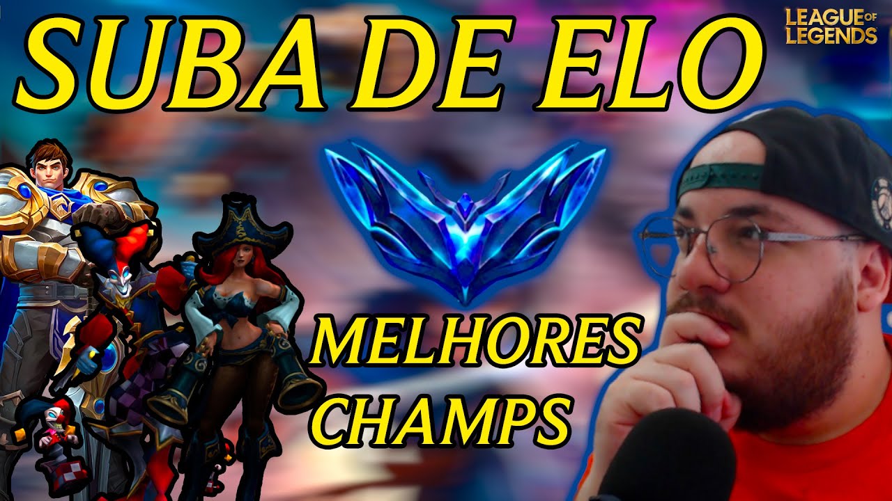 São esses os melhores? 5 Campeões para subir de ELO #ranked # ...