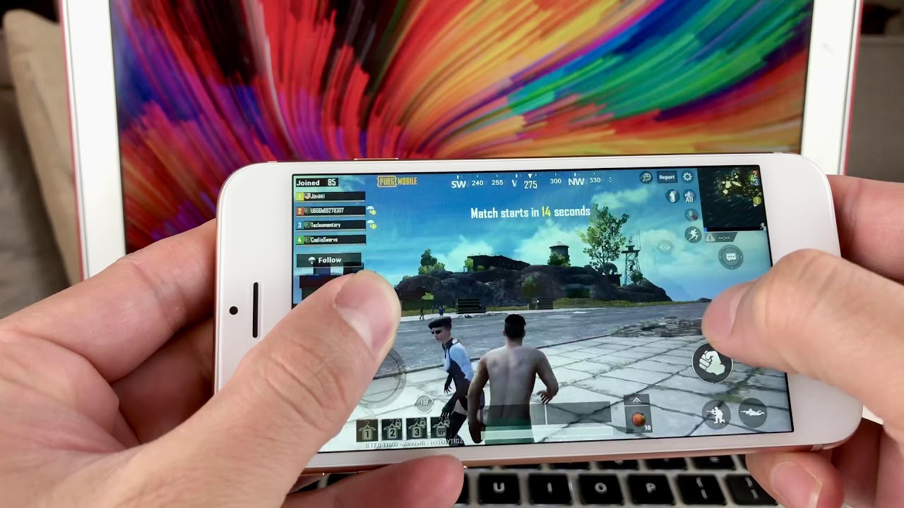 iPhone 8 PUBG Mobile Game Test (2020) - YouTube
