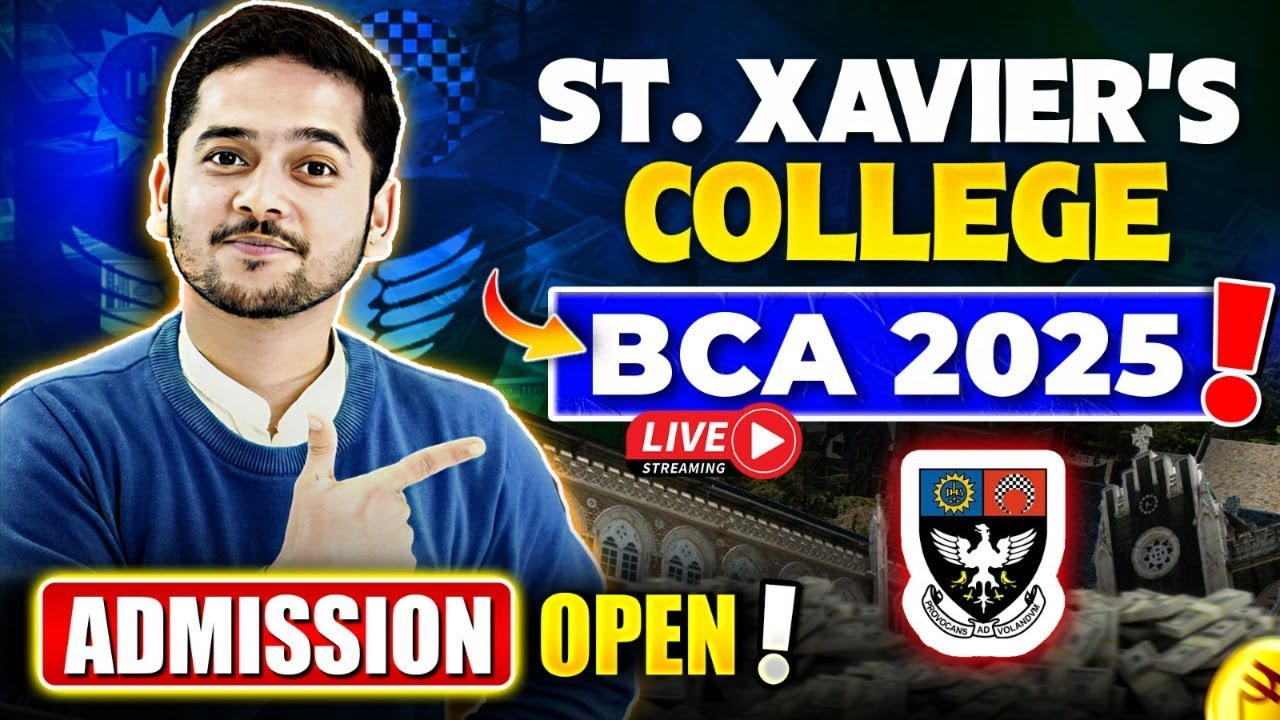 St Xavier’s College Ahmedabad🤩 BCA Admission 2025🎯Top BCA College #bca ...