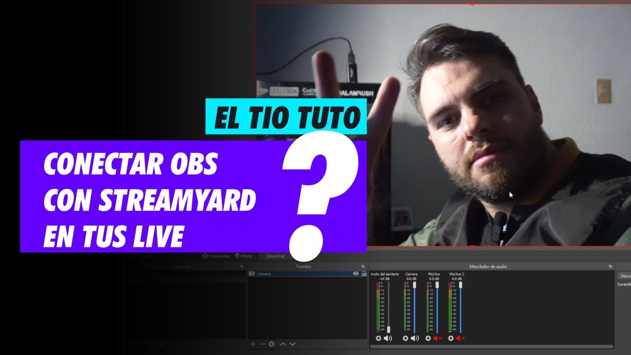 Como transmitir en Streamyard con OBS Virtual Camera - YouTube