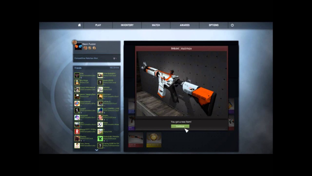 First Ever Unboxing ~ 2 CS:GO Winter Offensive Crates! (AWESOME PULL ...
