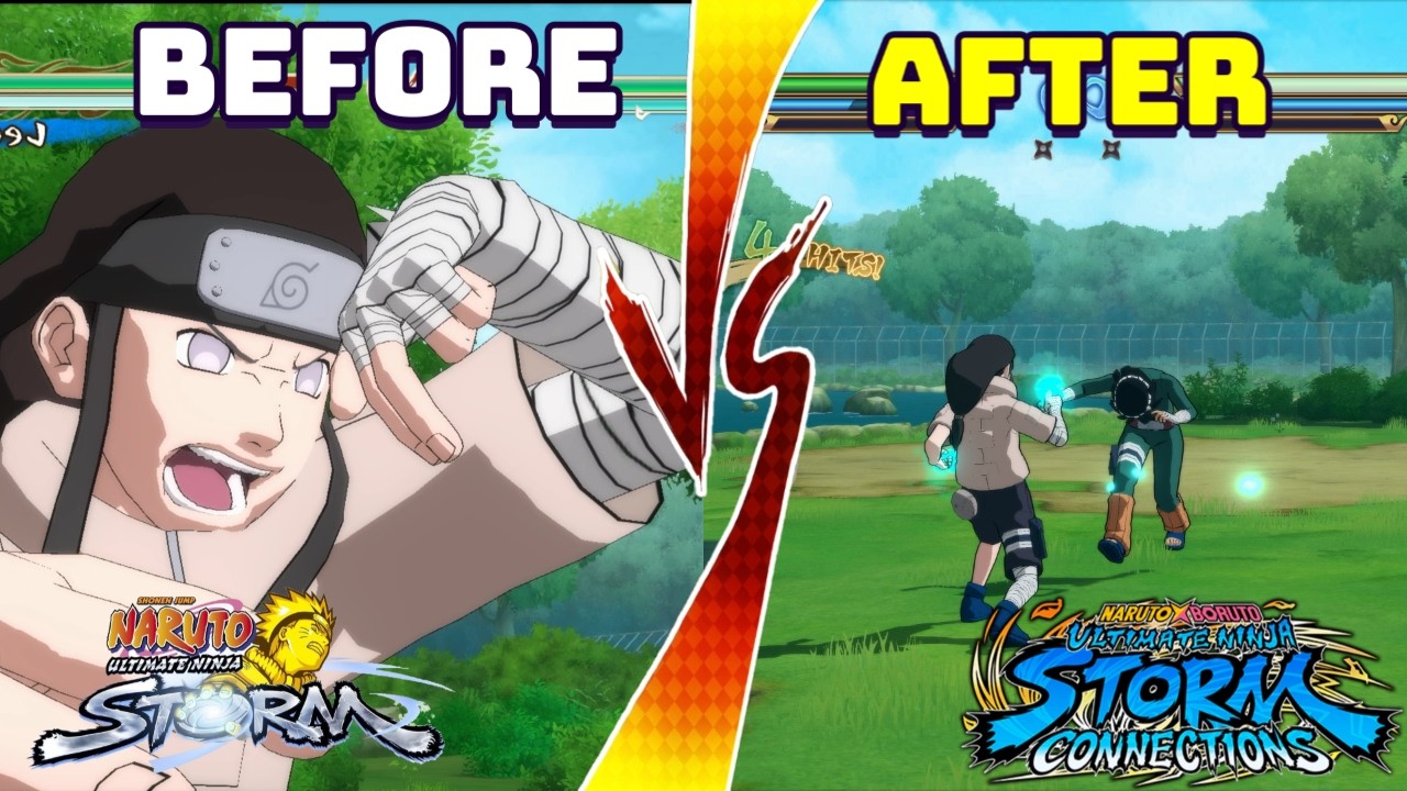 Naruto Ultimate Ninja Storm VS Naruto Storm Connections-All Characters ...