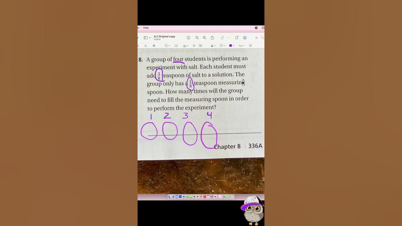 Lesson 8.2 #8, Go Math! Grade 4 - YouTube