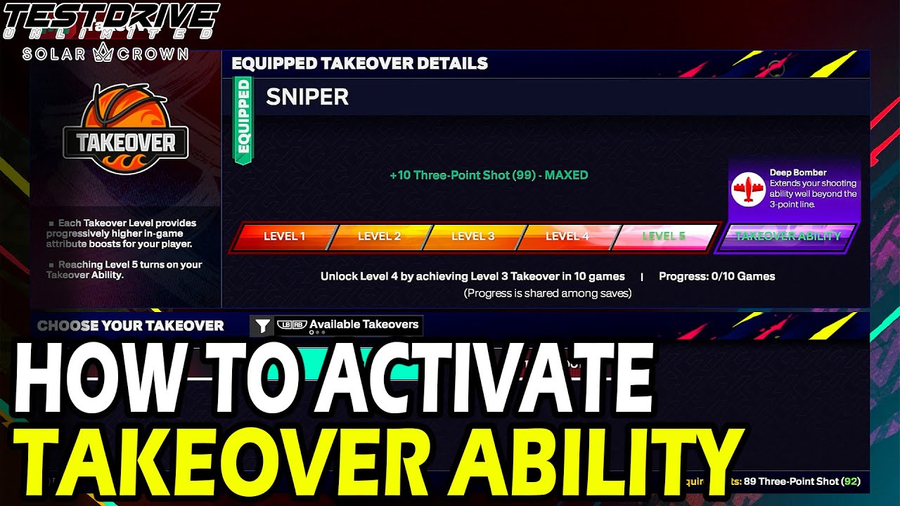 How to Activate Takeover Ability in NBA 2k25 - YouTube