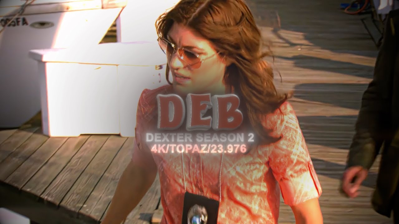Deb Morgan Scenepack (4K,w/topaz)｜Dexter S2 - YouTube