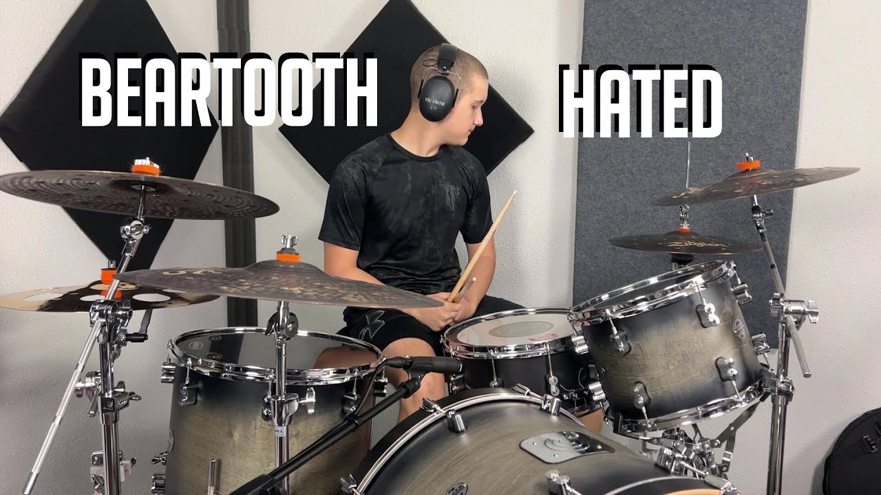 Beartooth - Hated Drum Cover - YouTube