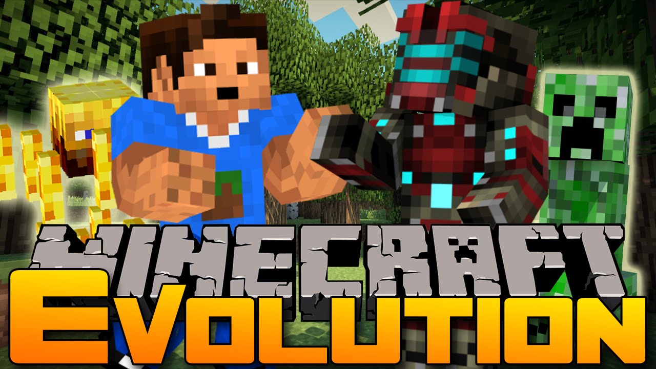 LÍTAJÍCÍ MUDRC! - Minecraft Mini-game: Evolution! - YouTube