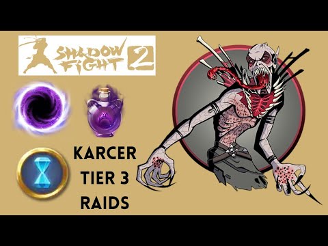 Karcer Shadow Fight 2 Tier 3 Raidboss Hunger Top Raids & Prizes - YouTube