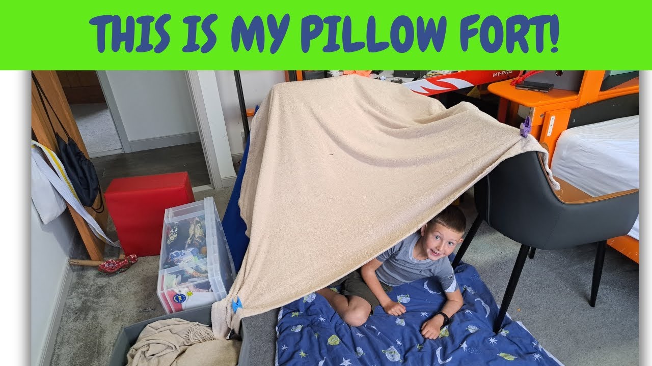 How to Build a Pillow Fort - YouTube