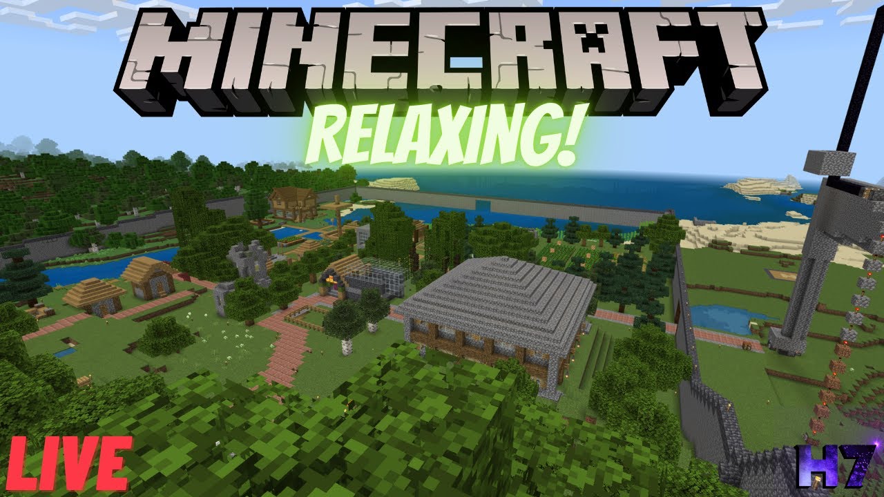 Minecraft Relaxation - Our Last Stream Before Big Finale - YouTube