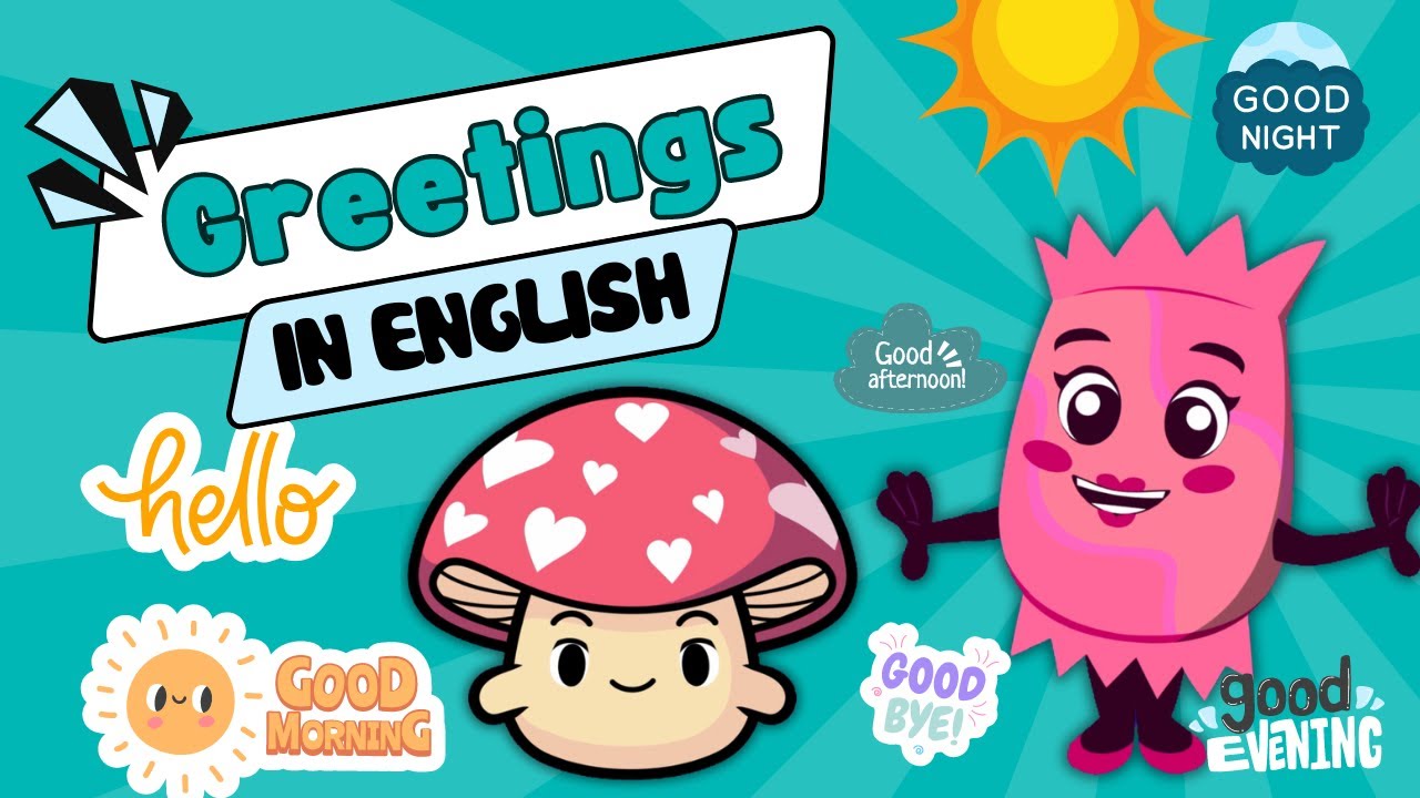E1: Greetings in English | Say Hello and Goodbye | Daily English ...