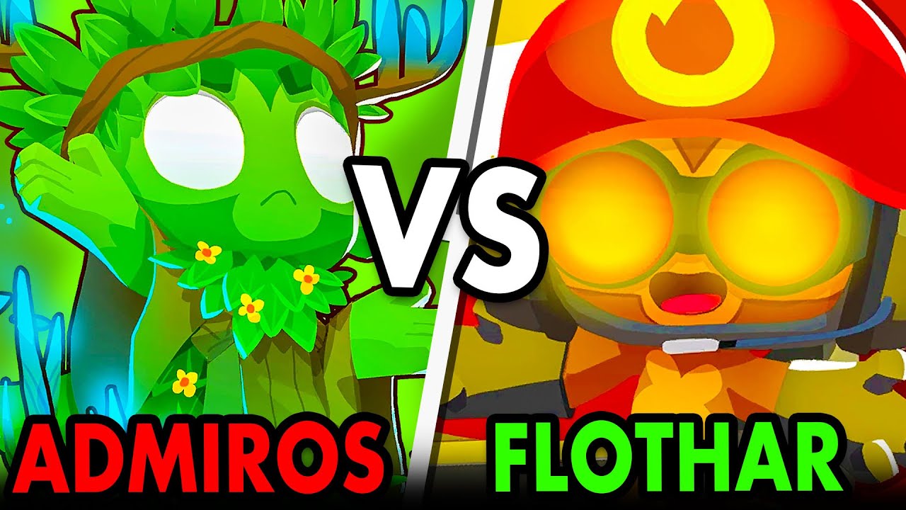 NOWE TAKTYKI ADMIROSA NA WYGRANĄ w BLOONS TD 6 MULTIPLAYER! Flothar vs ...