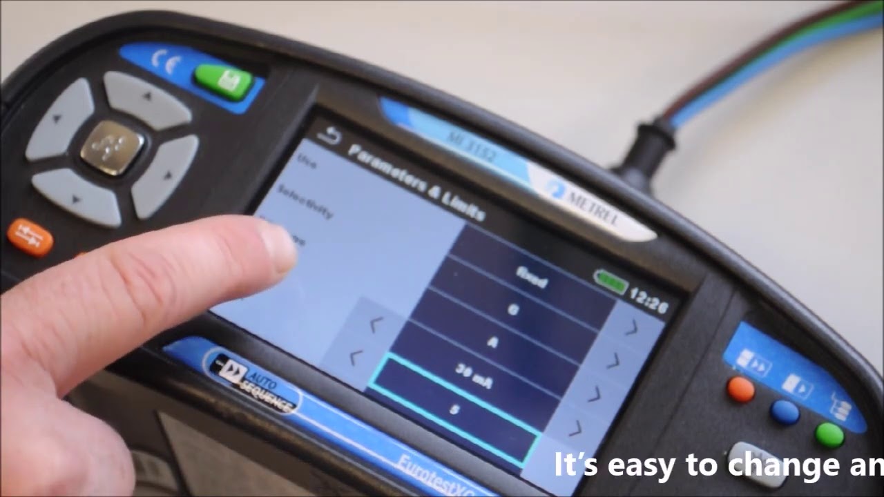 RCD testing for Certification with Metrel - YouTube