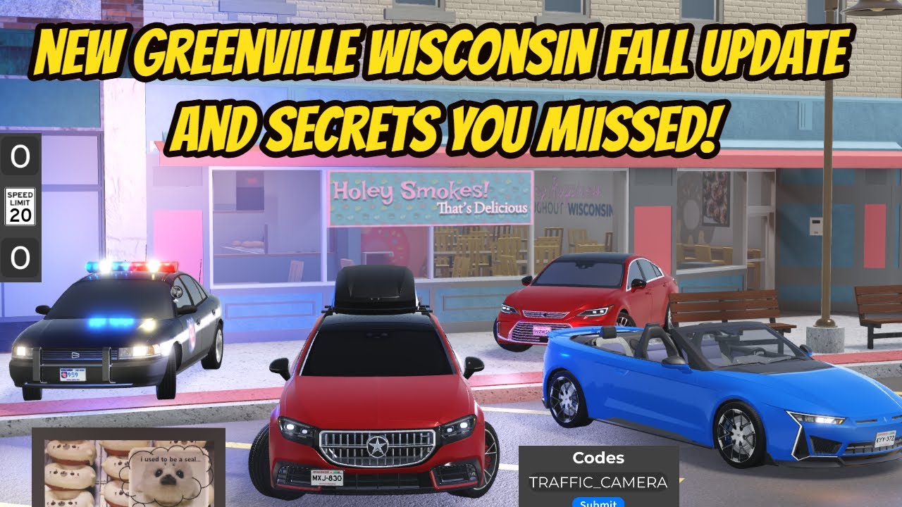 *NEW* Greenville Wisconsin FALL UPDATE SECRETS YOU MISSED Roblox - YouTube