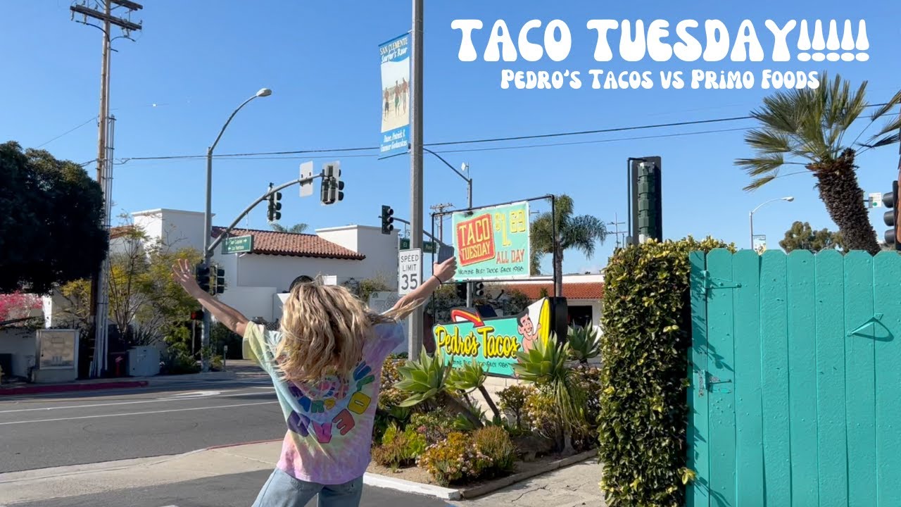taco tuesday in san clemente - pedro's tacos vs primo foods - YouTube