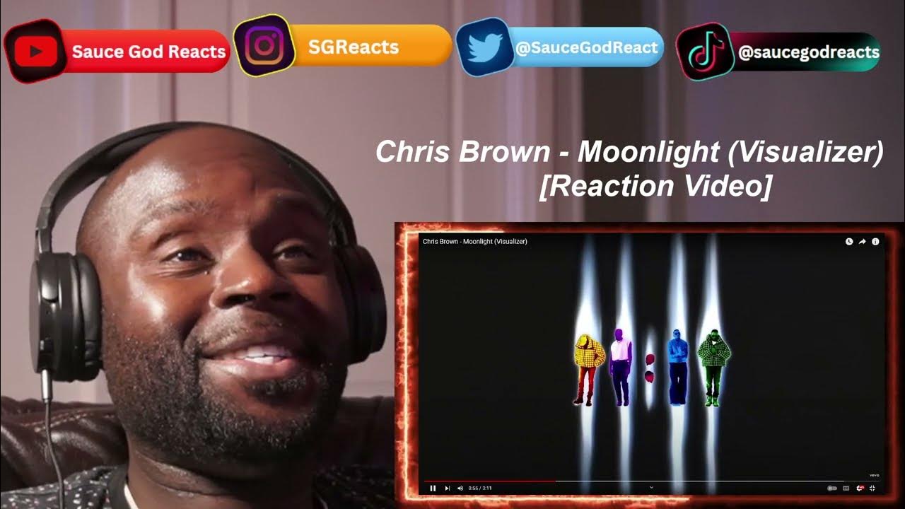 Chris Brown - Moonlight (Visualizer) | REACTION - YouTube