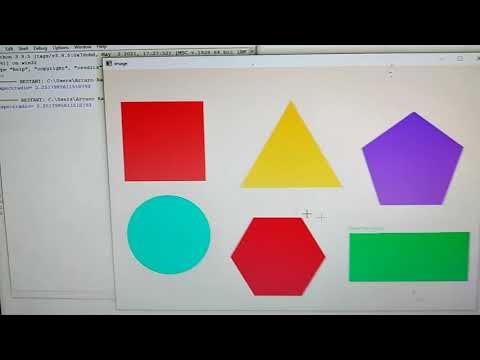 Detección de figuras con Python - YouTube