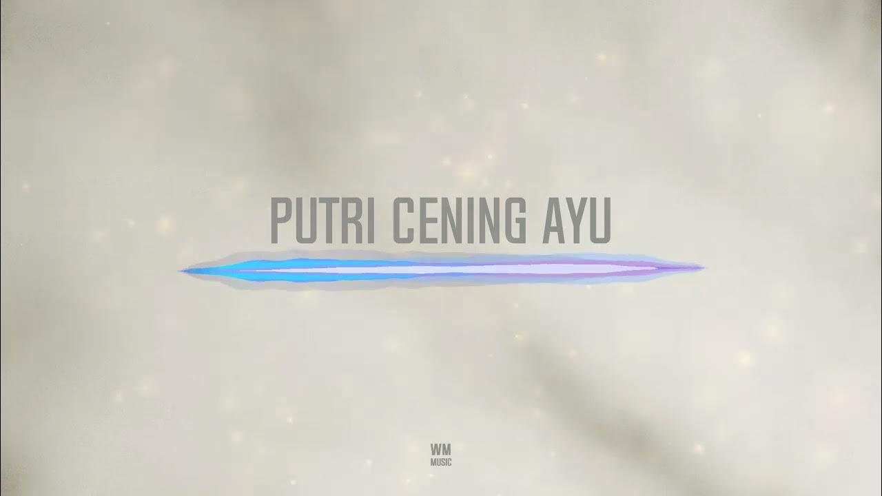 Putri Cening Ayu - Gending Rare - YouTube