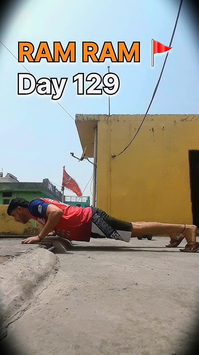 "Day 129 | 150/129 Hard Day Challenge | Josh Full Hai! RAM RAM Bhaiyo 🚩"#motivation # ...