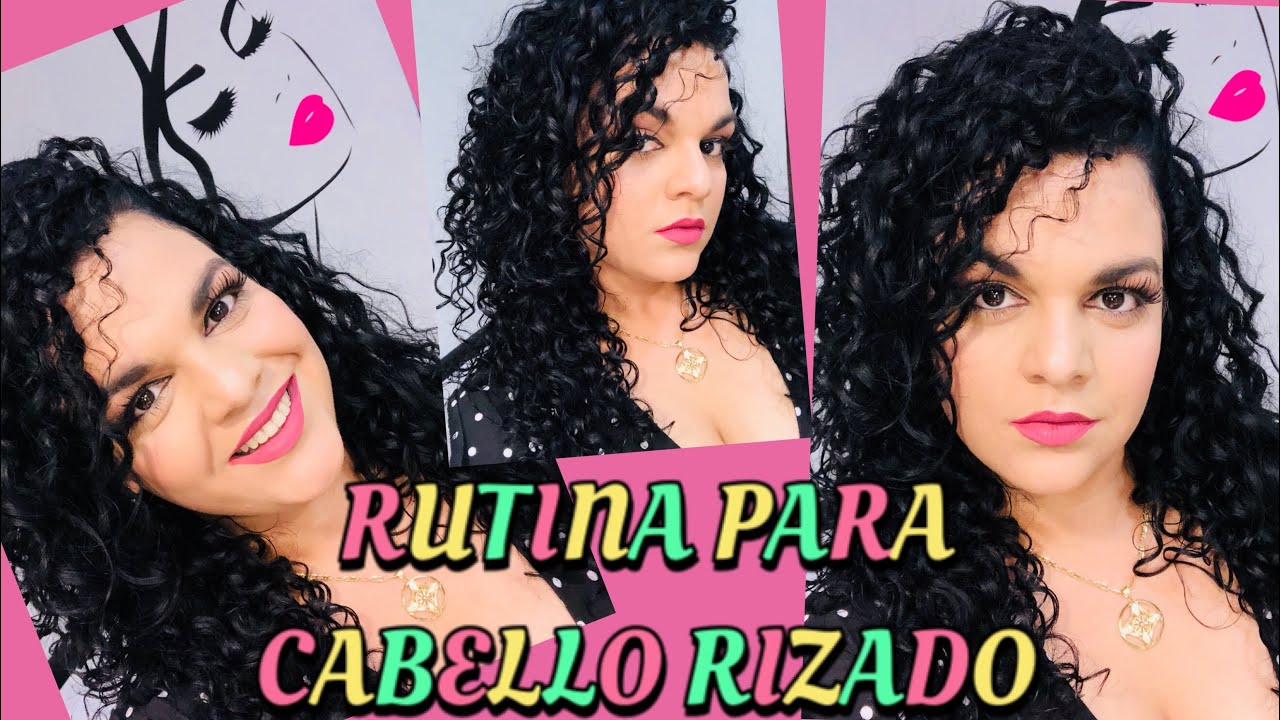 TUTORIAL DE RUTINA PARA CABELLO RIZADO/COMO RECUPERAR CABELLO RIZADO ...