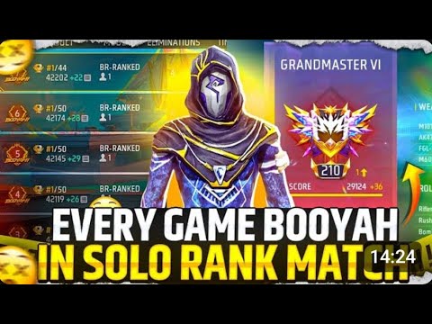 How to push rank in ff br Ranked solo #freefire #bgmi #BBGamingHunter ...