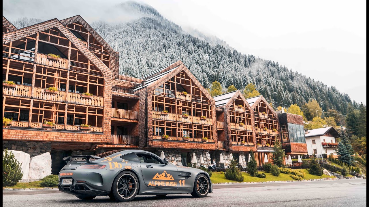 Alpine Rush Origins 2020 - Sportwagen Tour durch die Dolomiten - YouTube