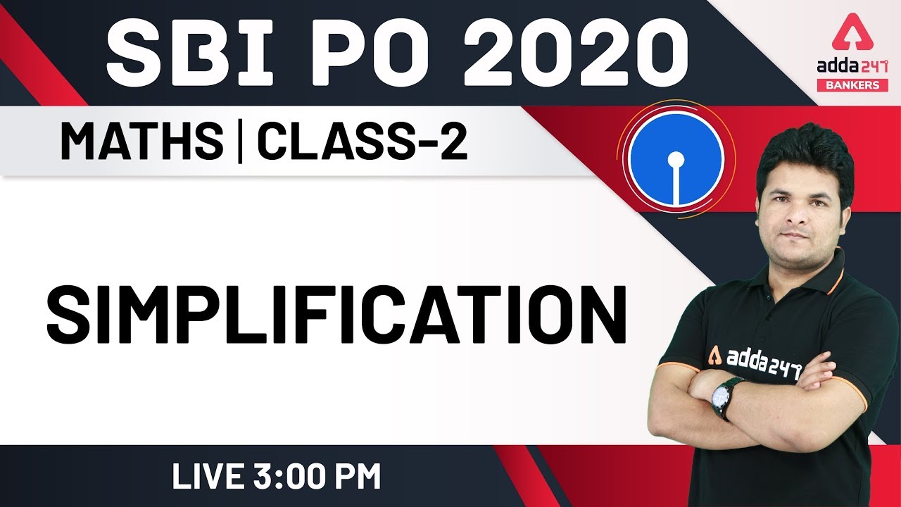 Simplification Tricks for Bank PO (Part-2) | Maths | SBI PO 2020 ...