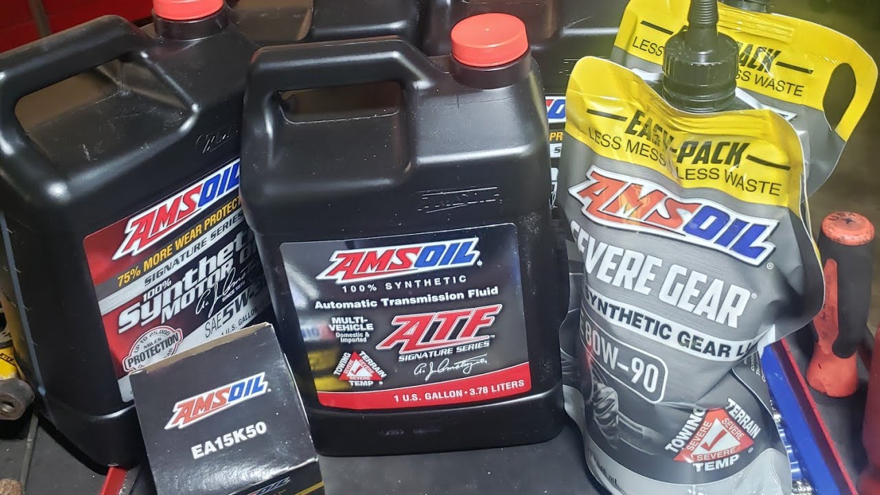 The Best Oil🤔....Amsoil Unboxing - YouTube