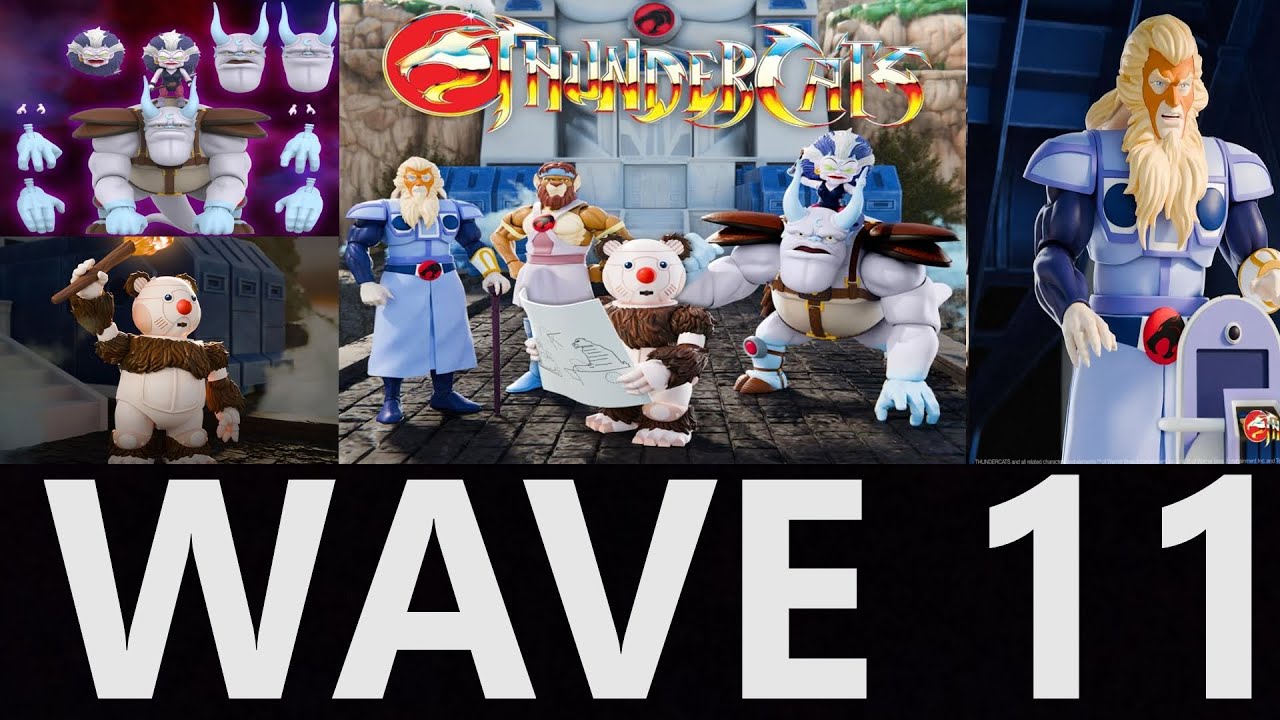 SUPER 7 THUNDERCATS ULTIMATES WAVE 11: CLAUDUS, BERBIL BILL, LUNA AND ...