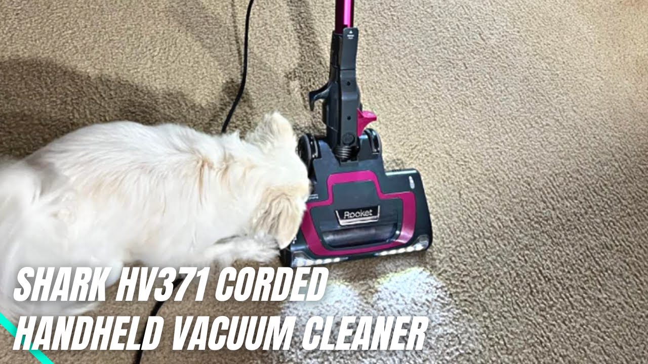 Shark HV371 Rocket Pro DLX Corded Handheld Vacuum Cleaner Review & Test ...