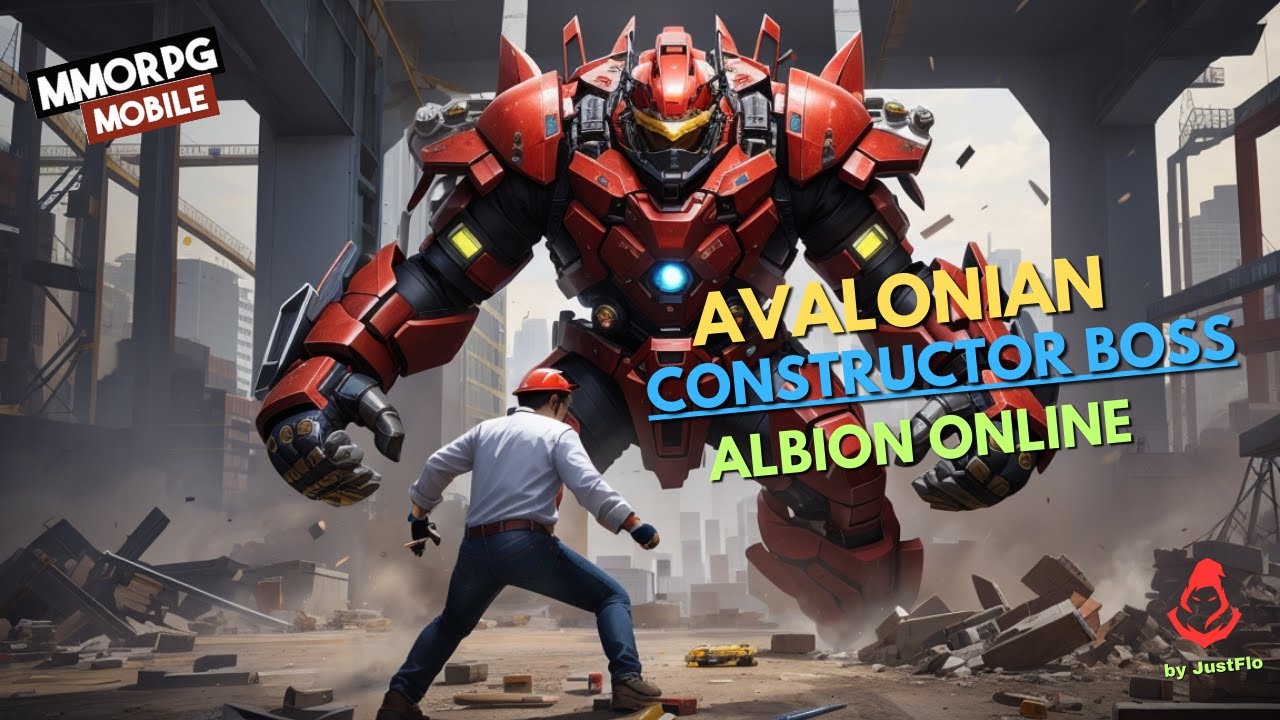 Intense Avalonian Constructor Boss Fight - Albion - YouTube