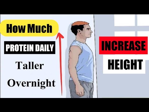How Much PROTEIN you should Eat daily to INCREASE HEIGHT before 18 FAST ...