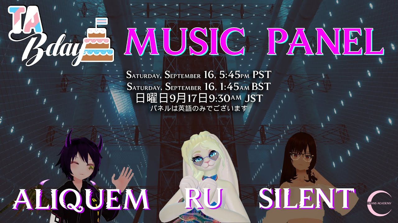 TA BDay: Music Panel || Trans Academy VODs - YouTube
