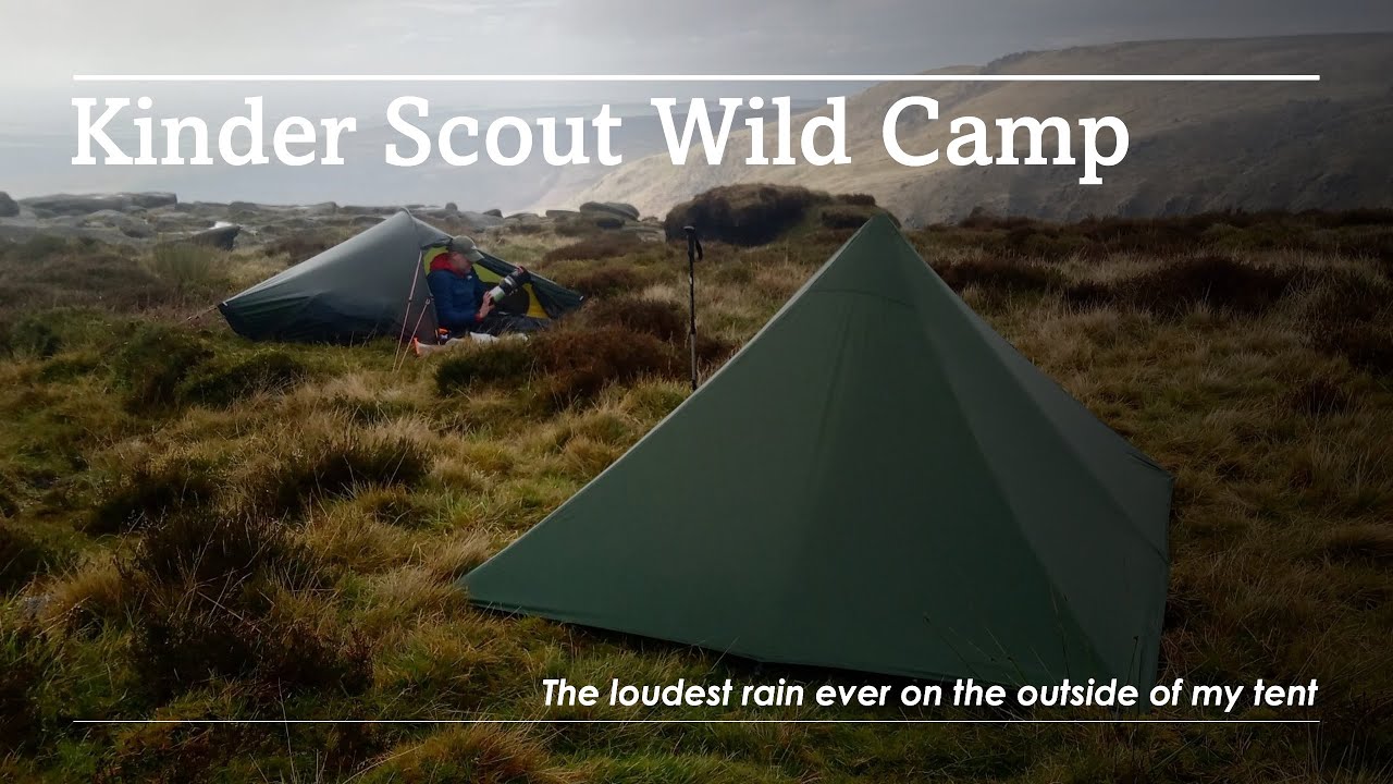Peak District - Kinder Scout Wild Camp - YouTube