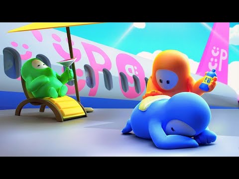 [EN/ID] 11-OCT-2023 Fall Guys 6300+ Crowns - Pac Man Costume Showcase ...
