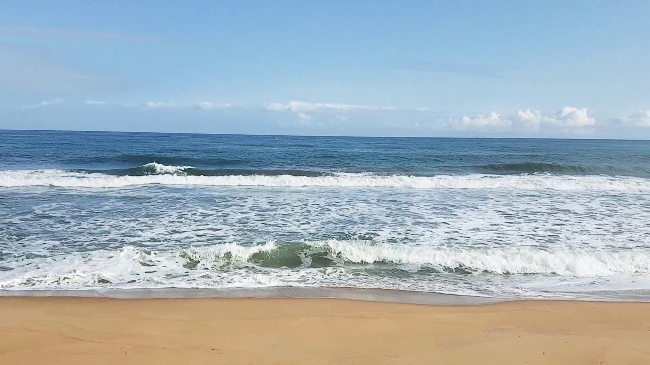 Plage paisible et propre Côte d'Ivoire Abidjan Jacqueville - YouTube