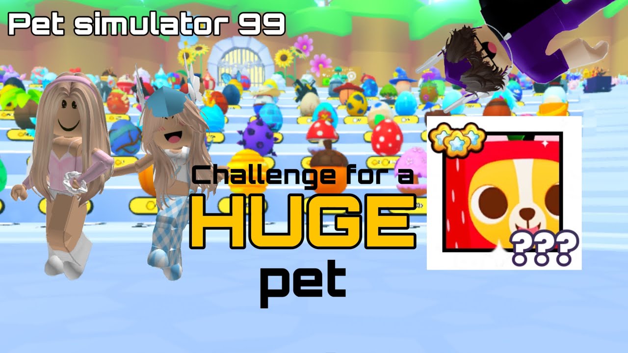 Challenge in PS99 for a huge pet! - YouTube