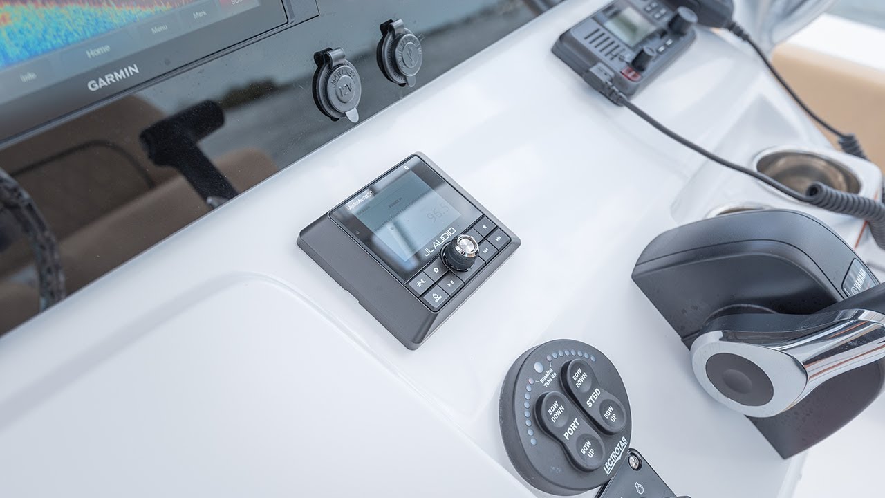 Sportsman Open 212 Center Console - JL Audio MediaMaster® MM50 Premium ...