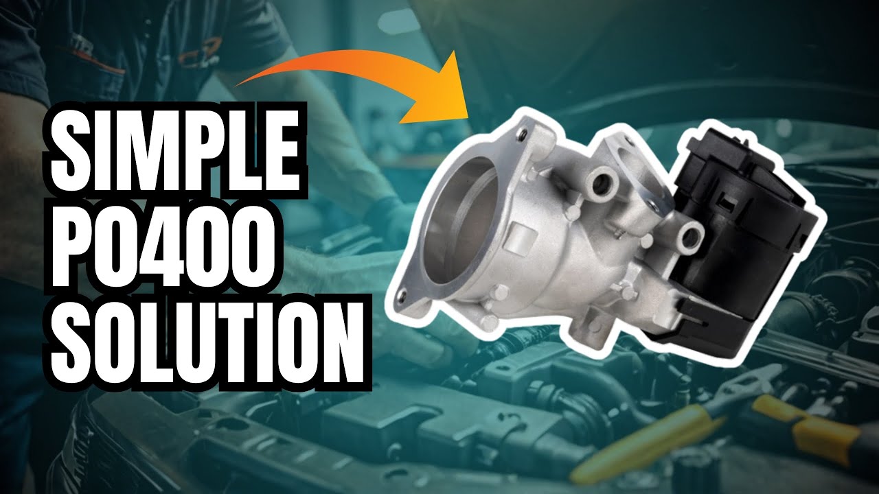 P0400 Code FIXED I Found a Simple Solution! - YouTube