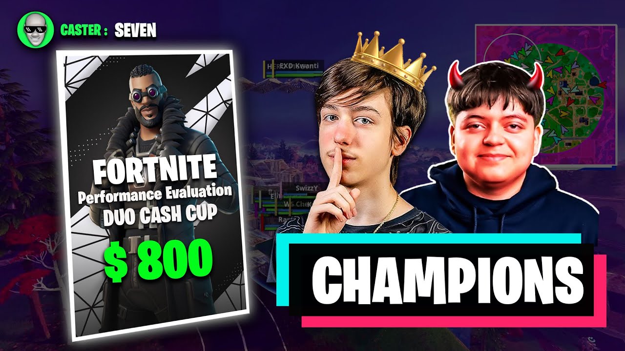 #peterbot & #pollo destrozan a todos y GANAN la Duo Cash Cup Reload ...