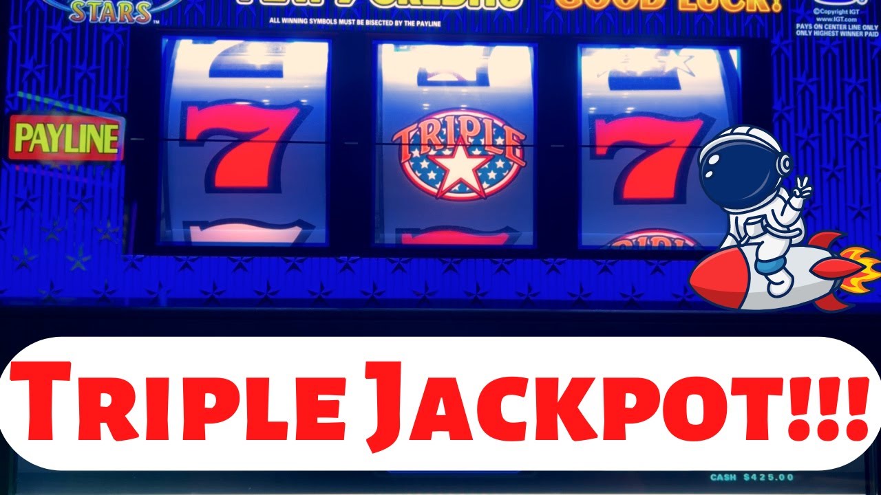 Jackpot Triple Stars! Love This Slot! - YouTube