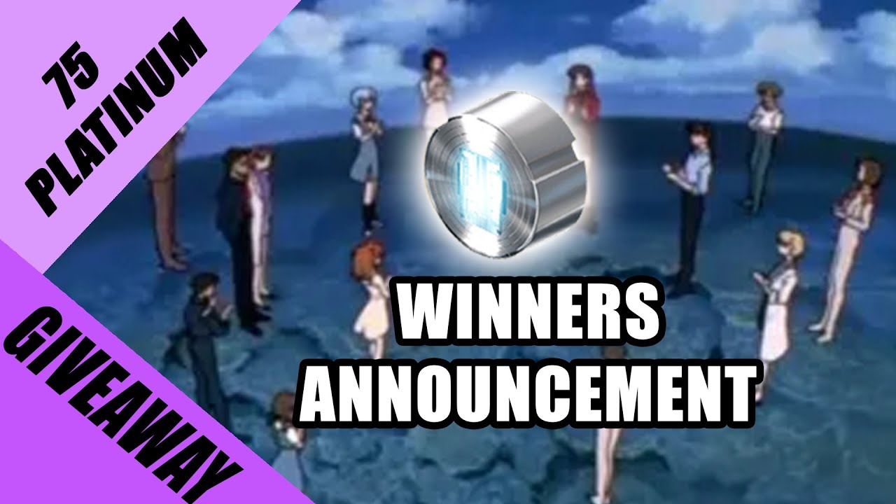 Warframe | 75 Platinum giveaway winners announcement - YouTube